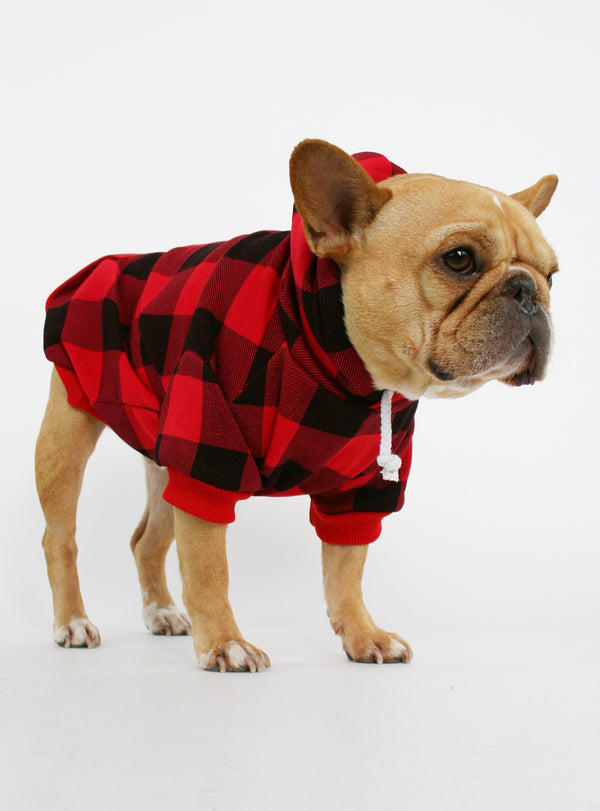 The Lumberjack Dog Hoodie - Club Huey
